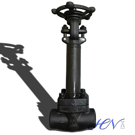Low Temperature Carbon Steel Extended Bonnet Solid Gate Valve from ...